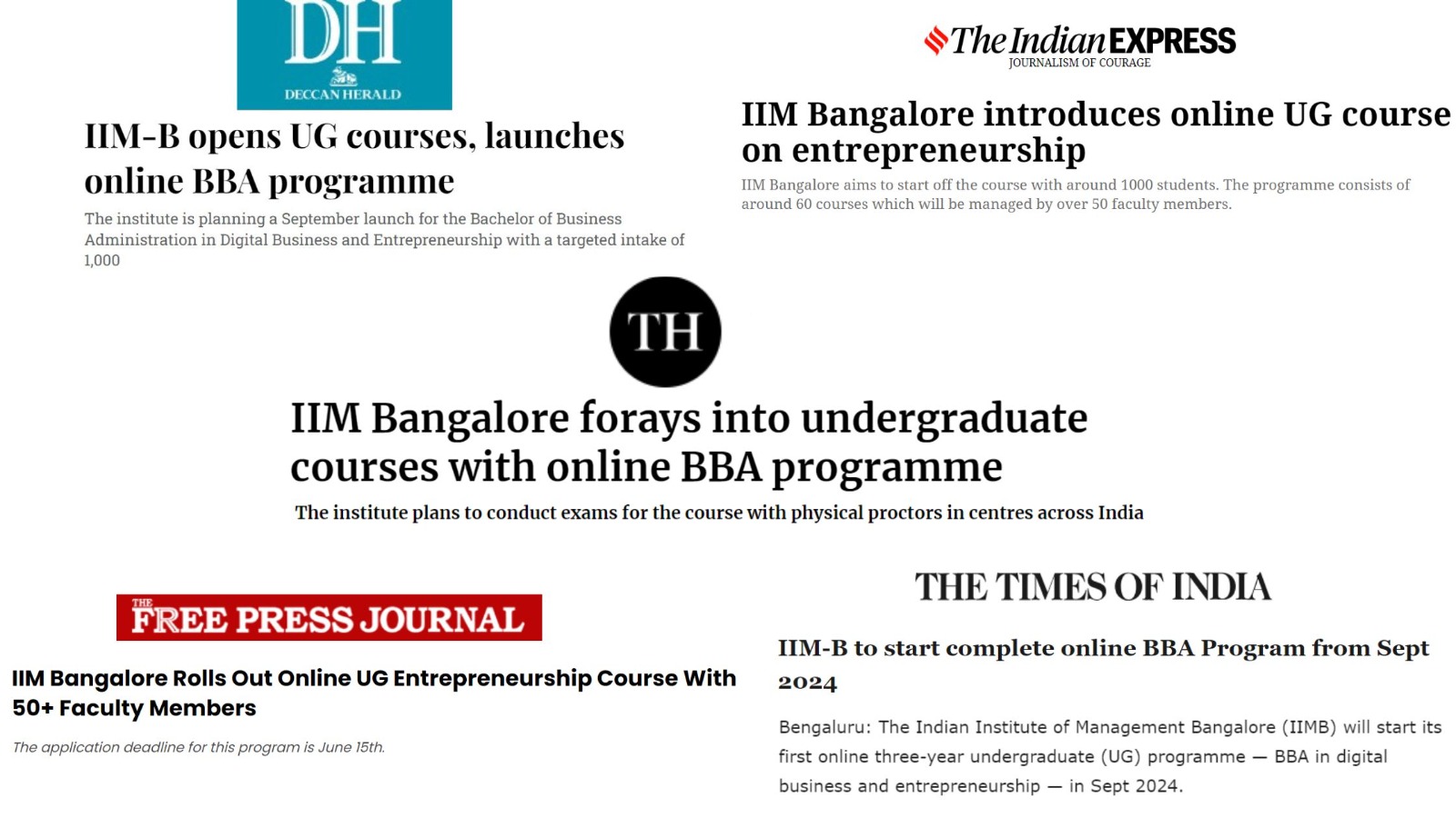 IIM Bangalore Online BBA DBE Admissions Process Unveiled - IIMB DBE